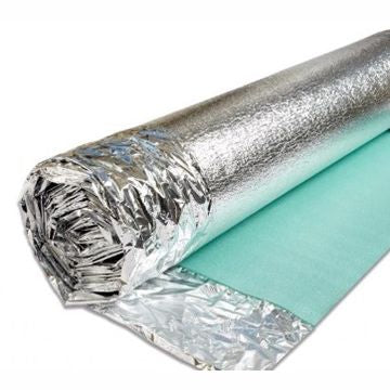 Laminate Underlay - Foil Backed (per m²) – Bogan's Carpets